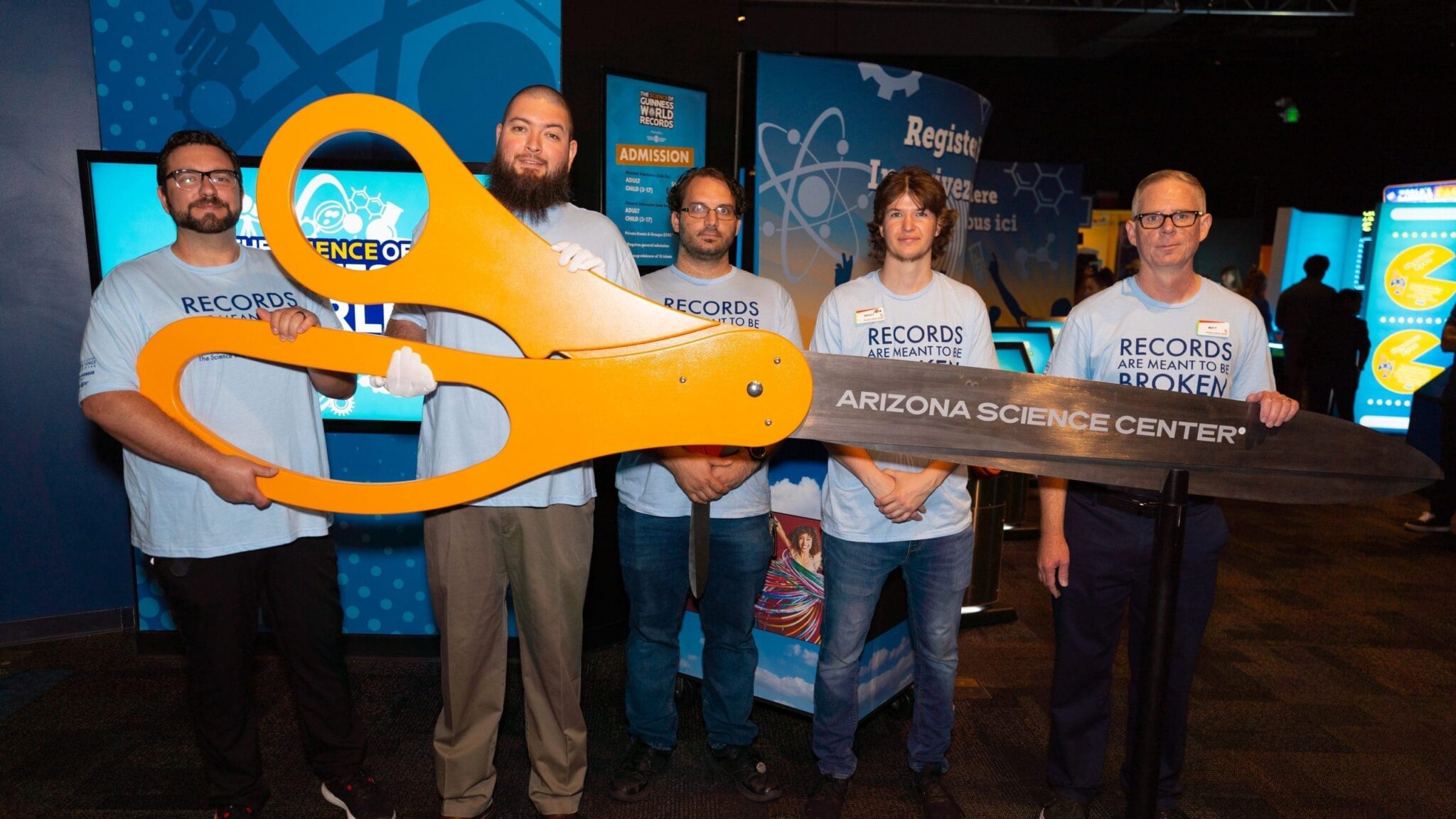 World’s Largest Scissors at Arizona Science Center - Frontdoors Media